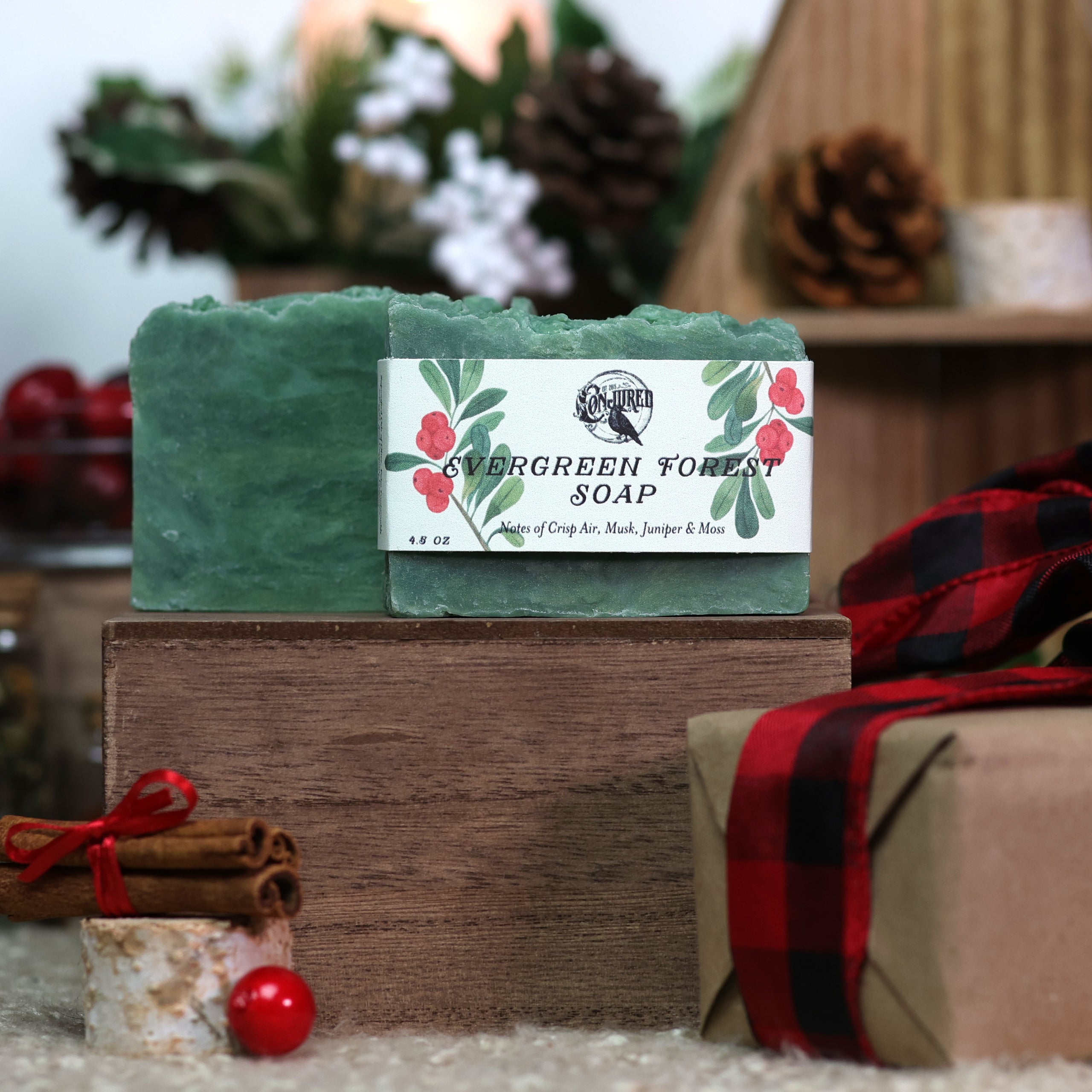 Evergreen Forest Soap | Conjured Soap Company LLC